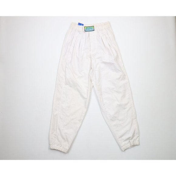 Vintage | Pants | Nos Vtg 9s Bugle Boy Mens 28x30 Spell Out Gym ...